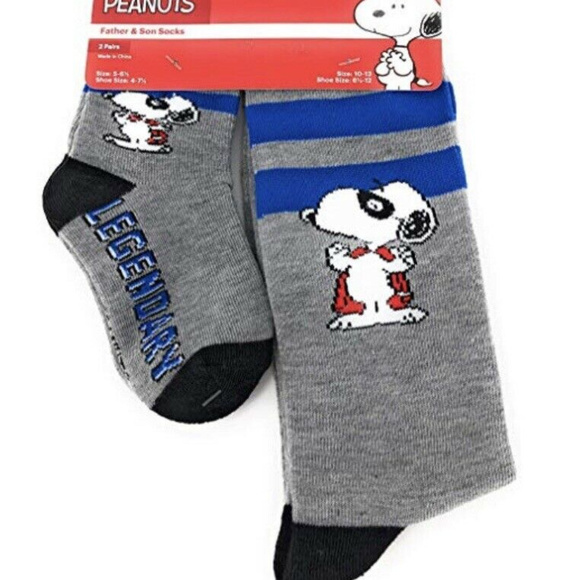 Peanuts | Underwear & Socks | New Peanuts Father Son Snoopy Novelty ...